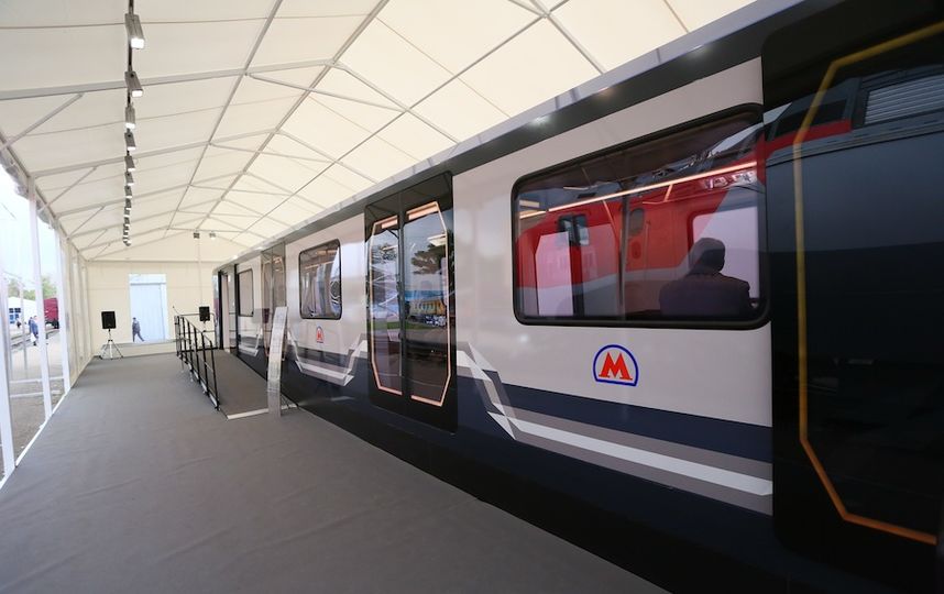 В Москве презентовали новую модель поезда метро. Новости - Москва. Metro